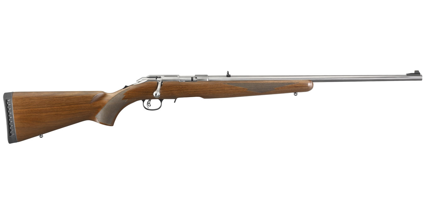 Buy American Rimfire Rifle 22 WMR with Stainless Barrel and Wood Stock ...