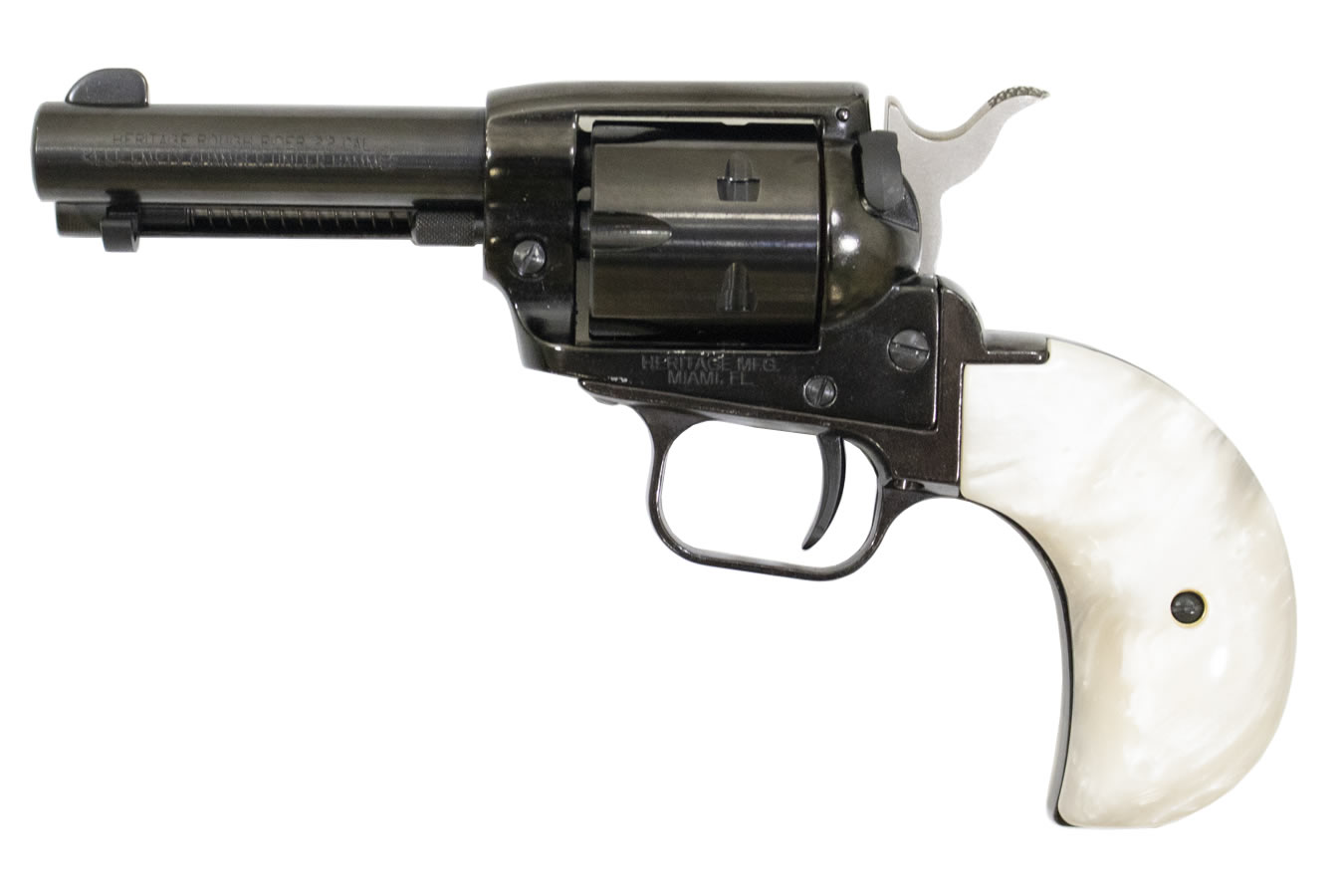 Buy Rough Rider 22LR/22WMR Combo Revolver with Pearl Bird Head Grips ...