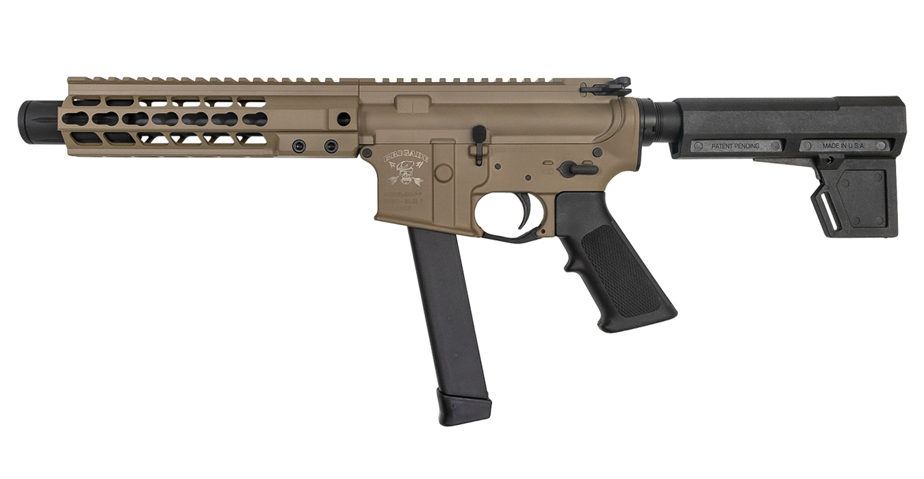 Buy 9mm Flat Dark Earth Battle Pistol with KeyMod Rail and Forged Lower ...