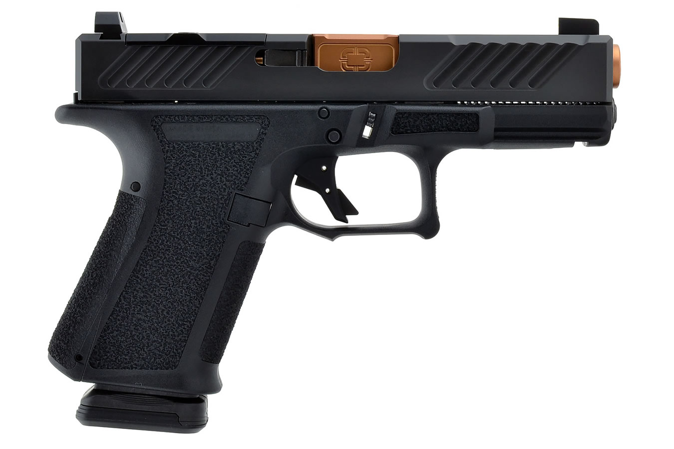 Buy MR918 Combat 9mm Black Optics Ready Pistol with Spiral Fluted ...