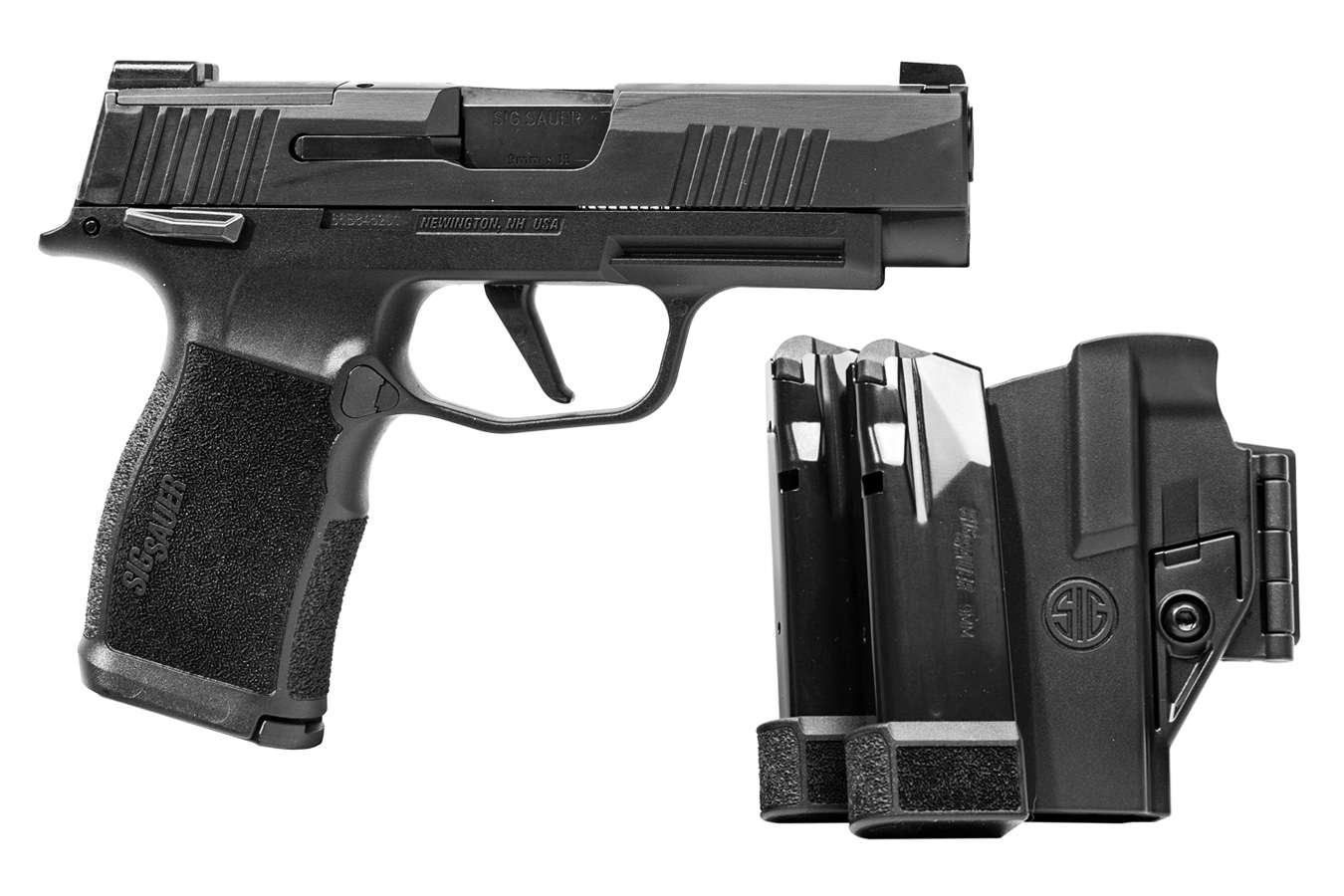 Buy P365XL 9mm TacPac w/ Manual Safety, One 12-Round Mag, Two 15-Round ...