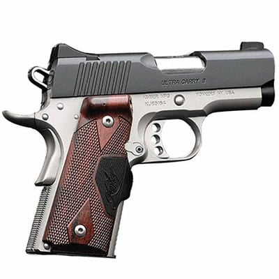 Buy KIMBER ULTRA CARRY II BLACK / STAINLESS .45 ACP 3″ BARREL 7-ROUNDS W/ LASER GRIPS online ...