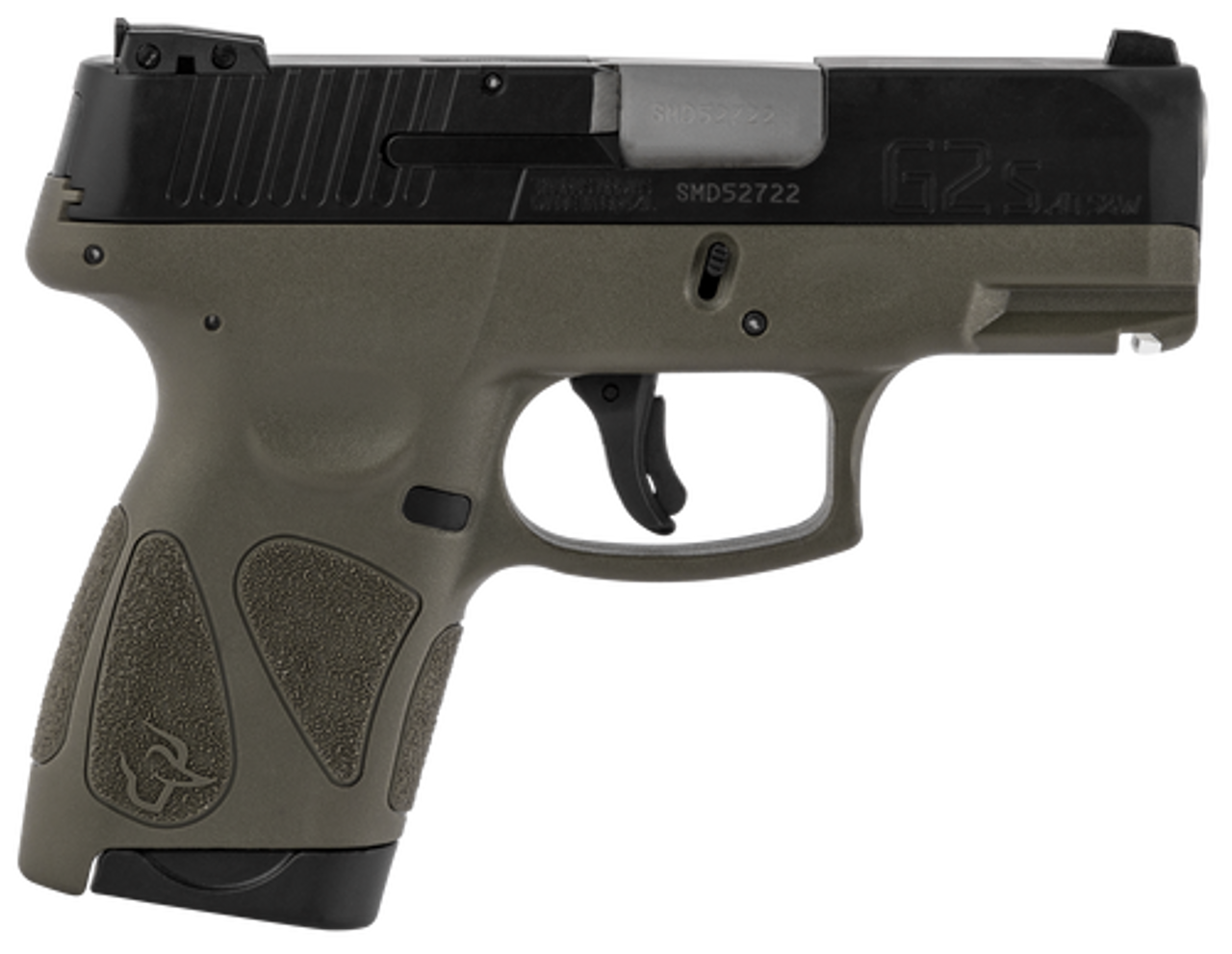 Buy Taurus G2S. .40 S&W, 3.26″ Barrel, 7rd, Black Slide, Olive Drab ...