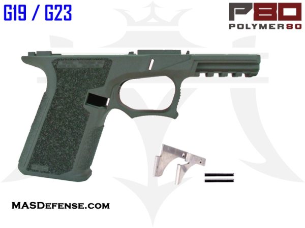 Buy Polymer80 BKC76 76% Bridge Frame Kit – G19/G23 Compatible, Cerakote ...